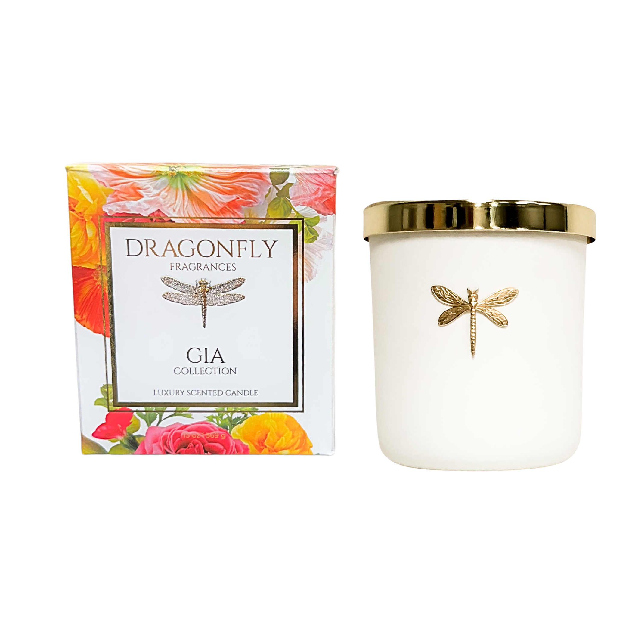 Gia Matte White - Botanical Box – Dragonfly Fragrances