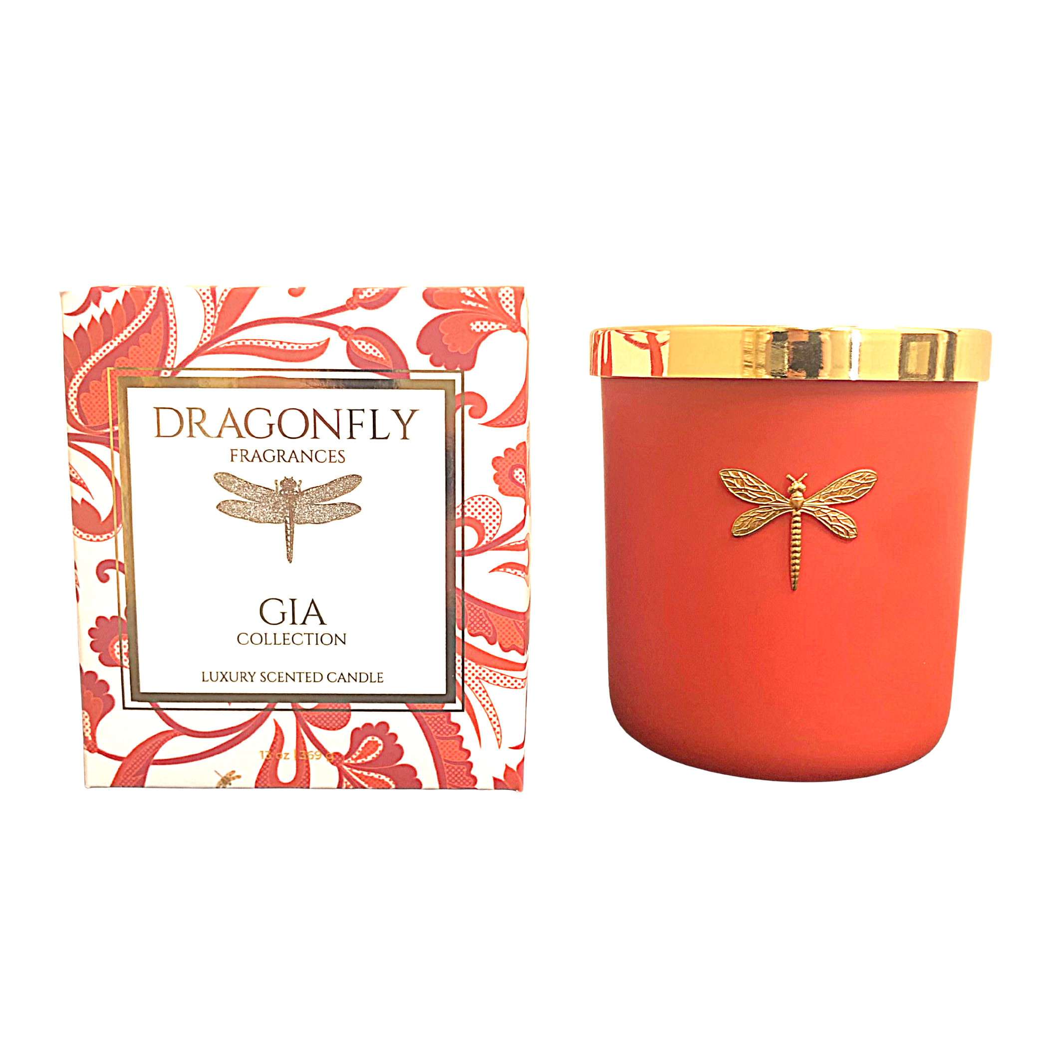 Gia Candle - Orange – Dragonfly Fragrances