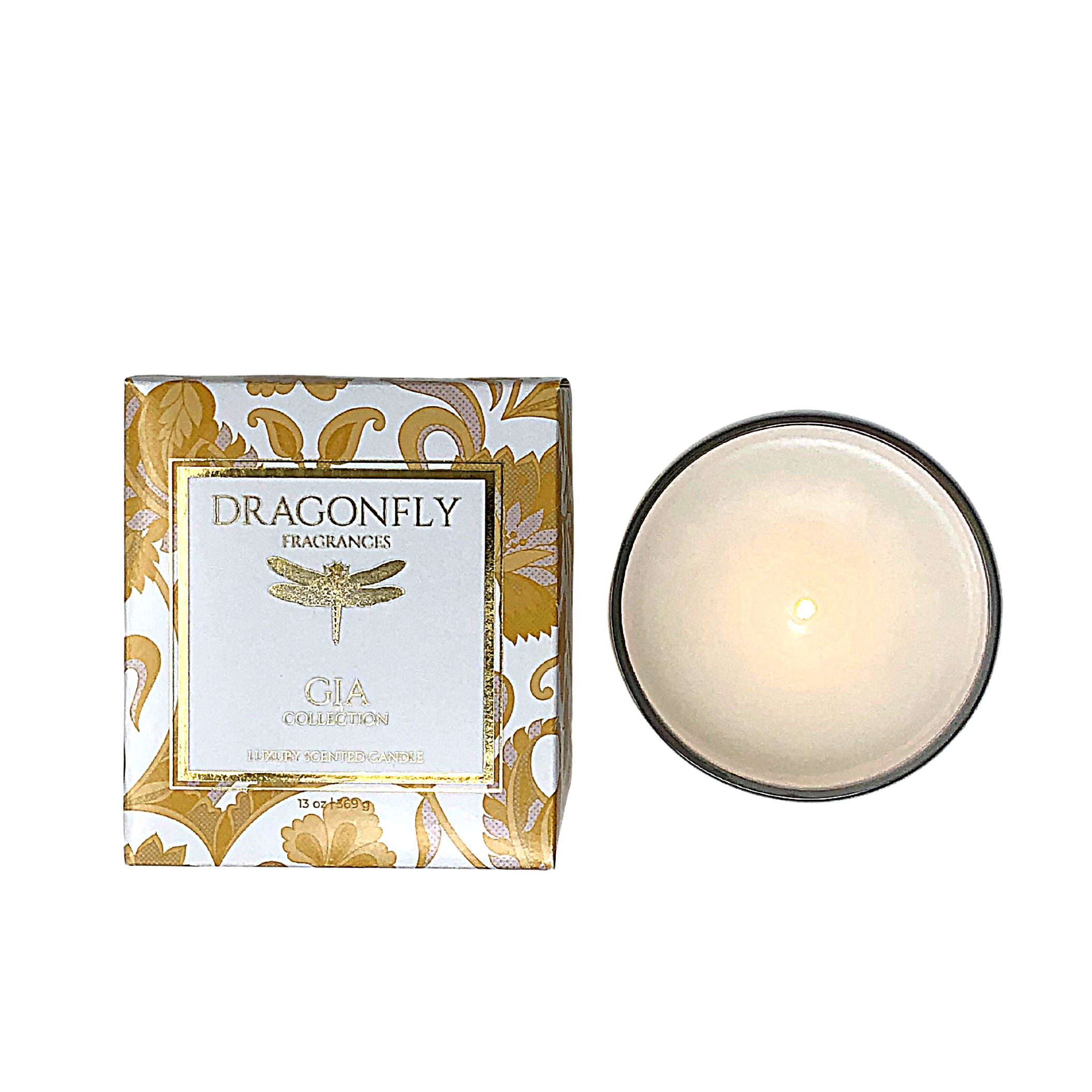 Gia Candle - Sky Blue – Dragonfly Fragrances